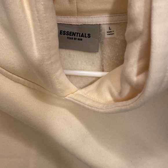 Sweaters | Essential Cream Hoodie | Poshmark